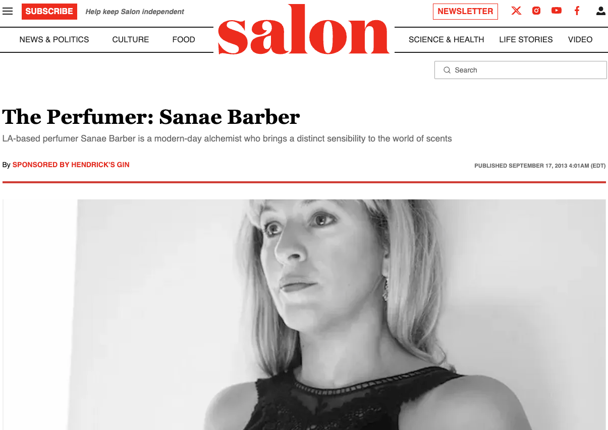 SANAE Intoxicants | Perfume, Candle & Lifestyle Artisan - Nashville ...